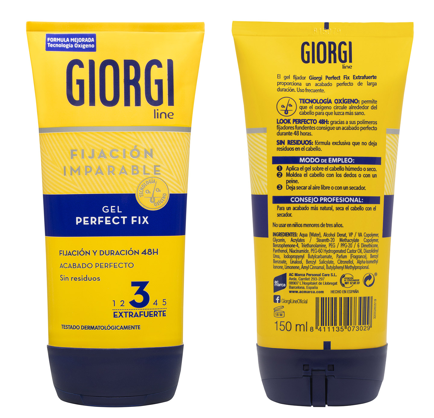 Giorgi Gel Efecto Mojado - Gomina para tu pelo | Giorgi Line